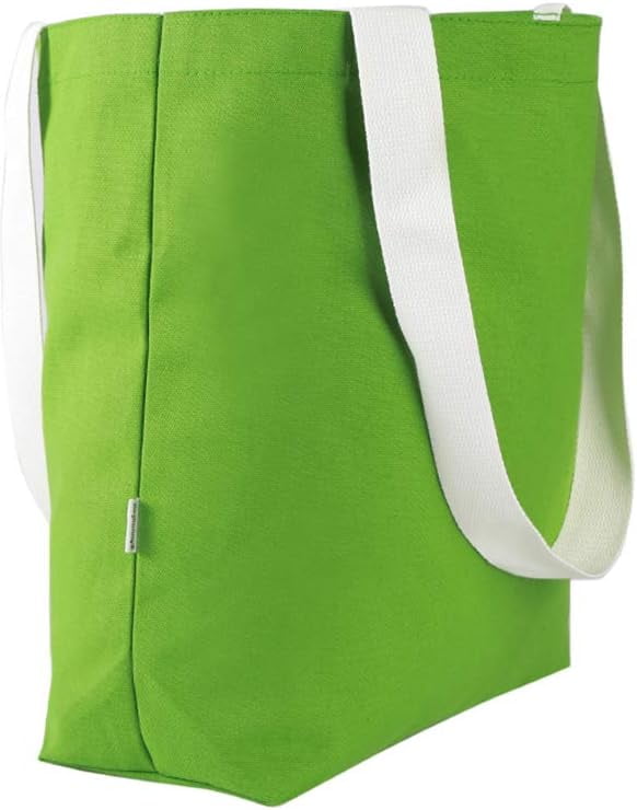 Durable 12oz Canvas Heavy Duty Grocery Bag Beach Tote Shopping Bag ...
