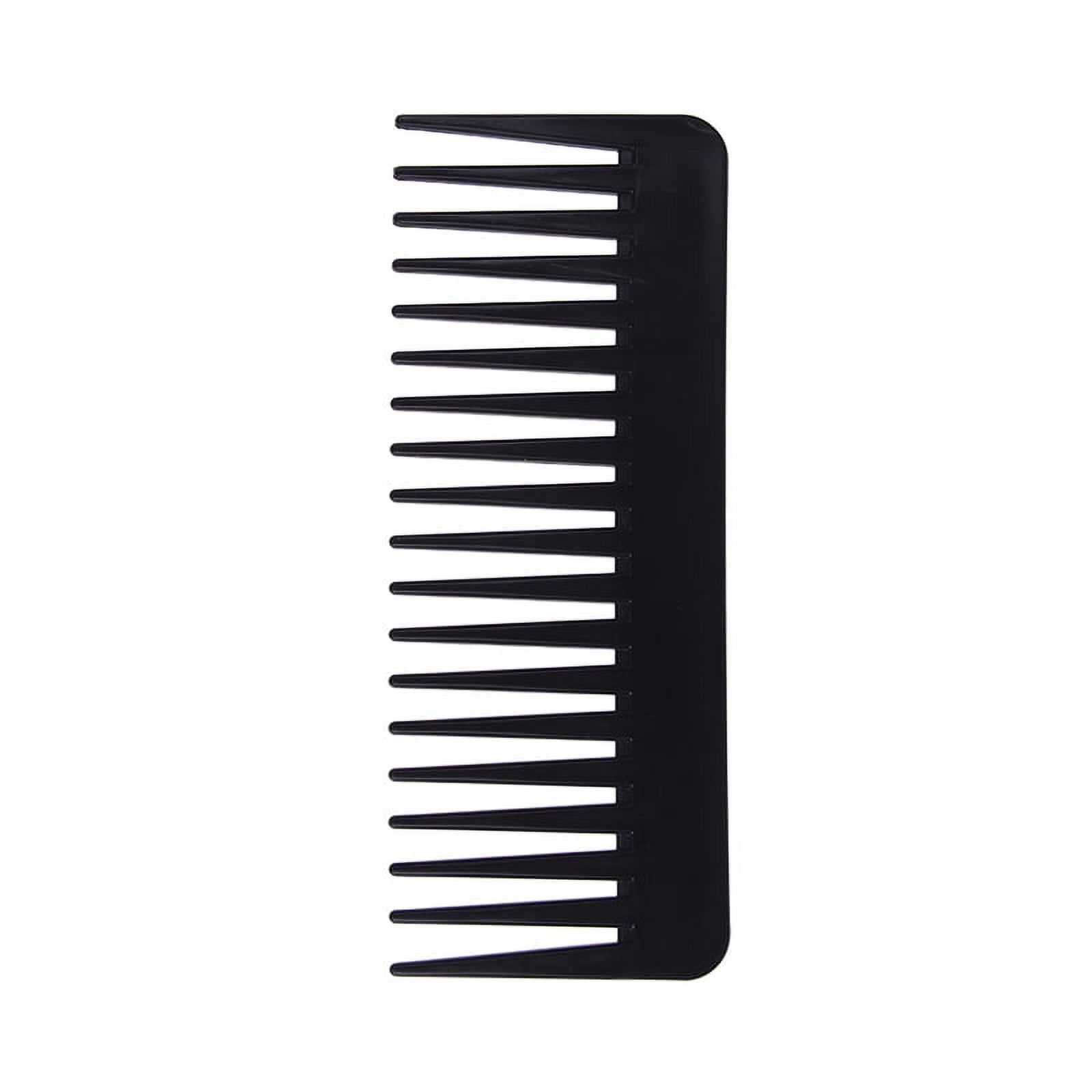 Durable 19 teeth wide tooth comb detangling hairbrush scalp massage ...