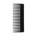 Durable 19 teeth wide tooth comb detangling hairbrush scalp massage ...