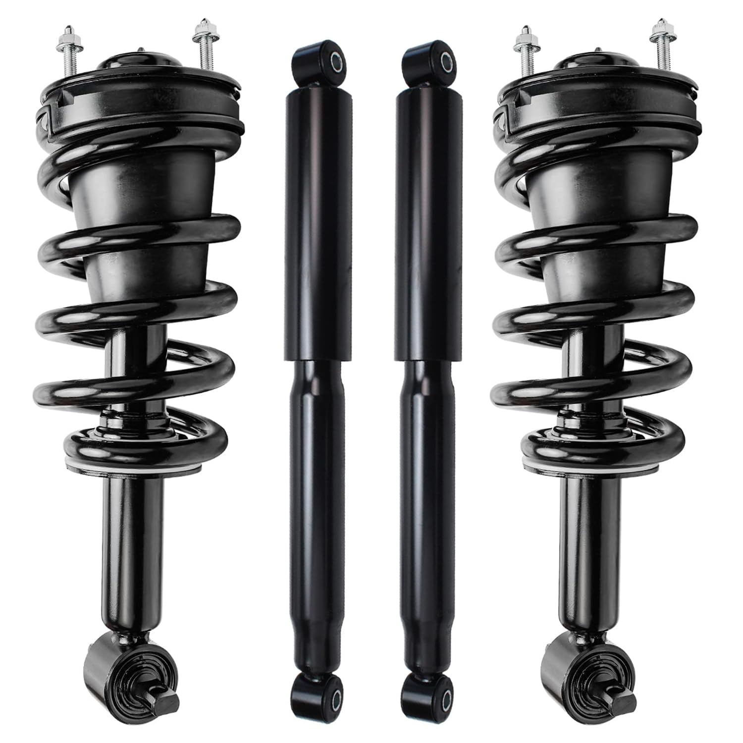Detroit Axle - Front Struts & Rear Shock Absorbers for Yukon Xl 1500 ...