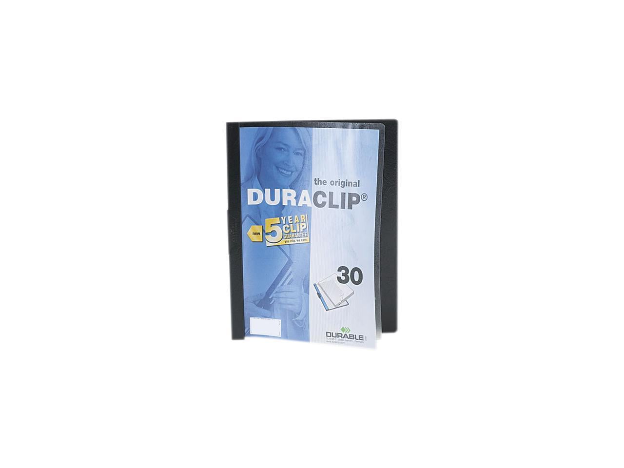 Durable 220301 DuraClip Report Cover w/Clip, Letter, Holds 30 Pages ...
