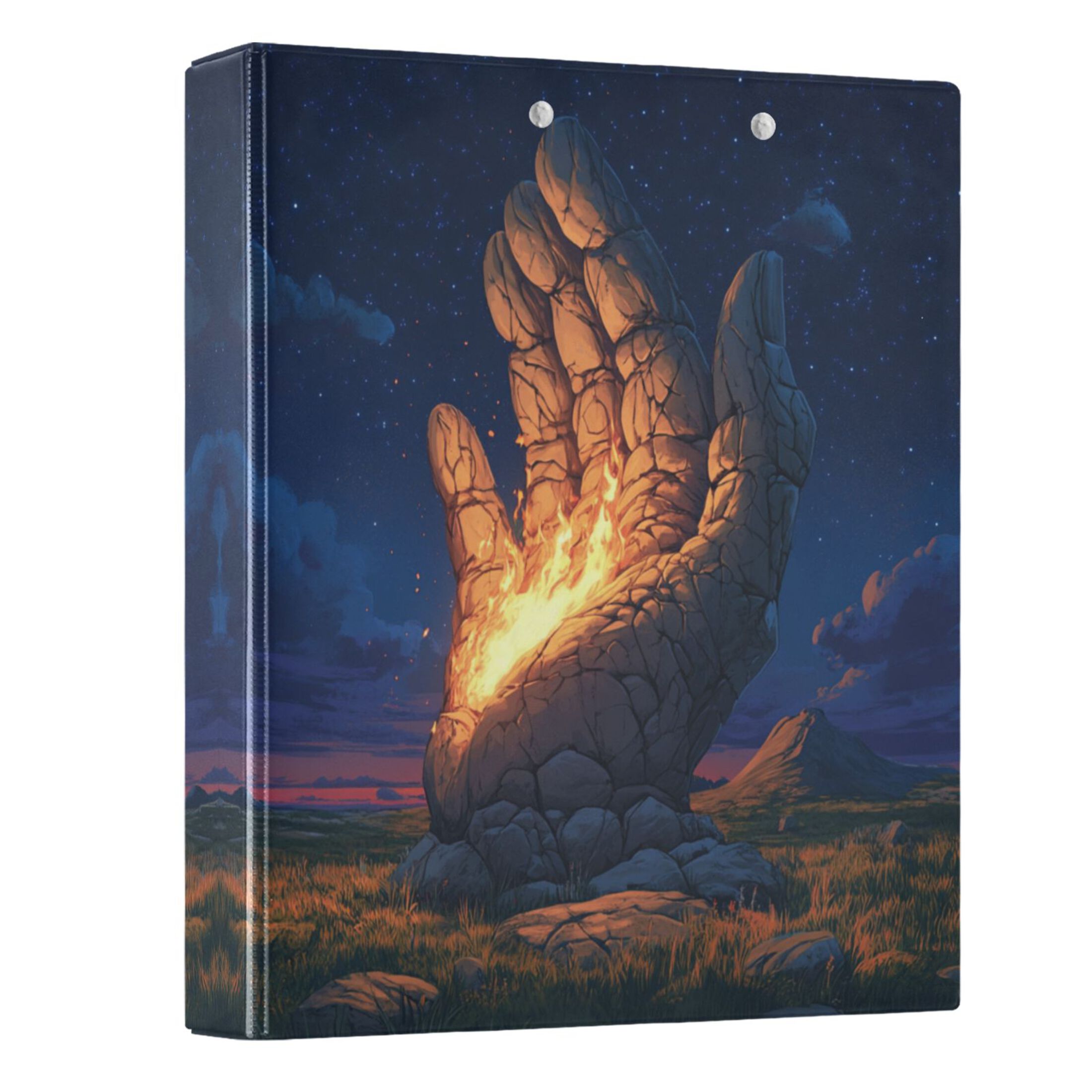 Durable 3 Ring Binder,1.5 Inch,Holds 220 Sheets,Presentation View for ...