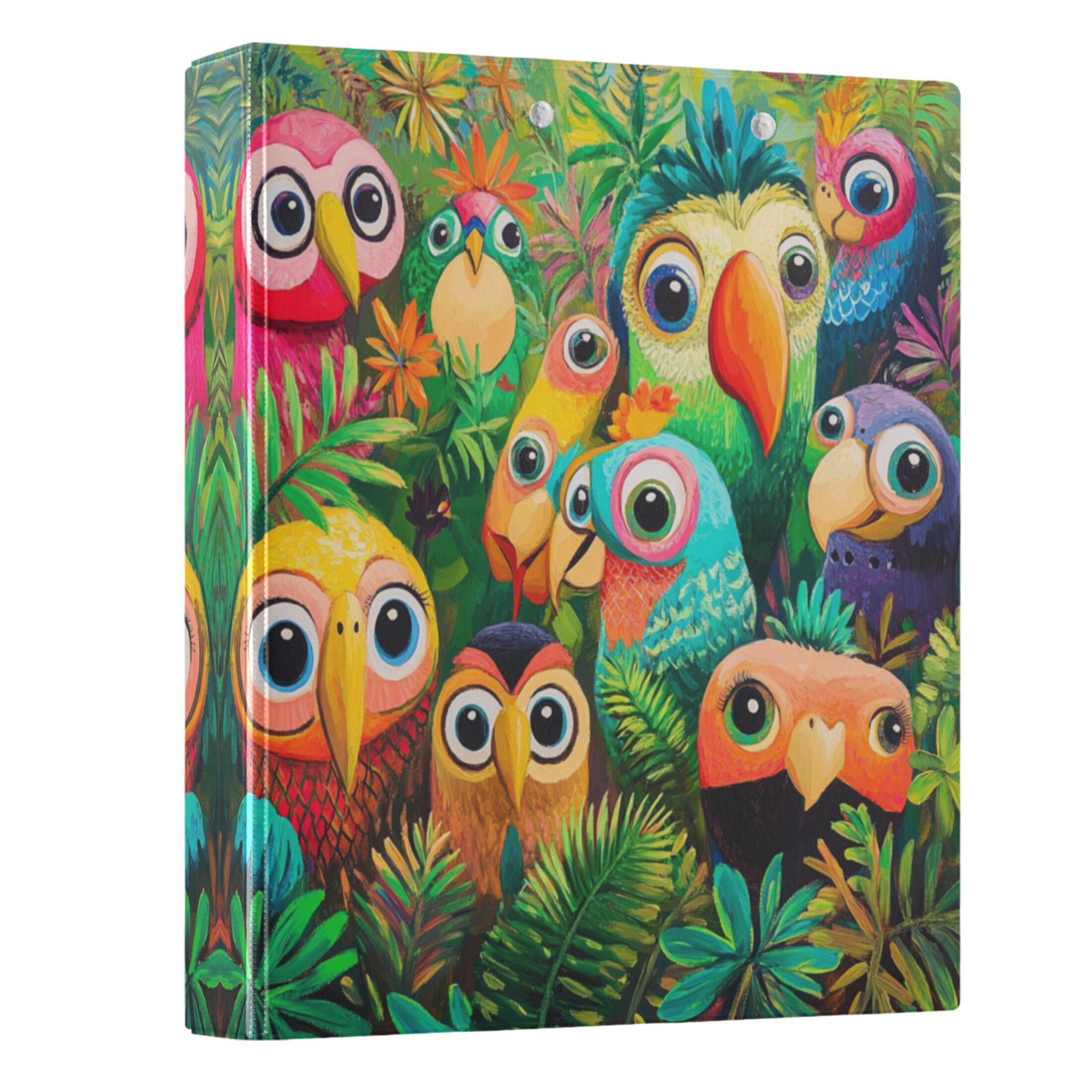 Durable 3 Ring Binder,1.5 Inch,Holds 220 Sheets,Presentation View for ...