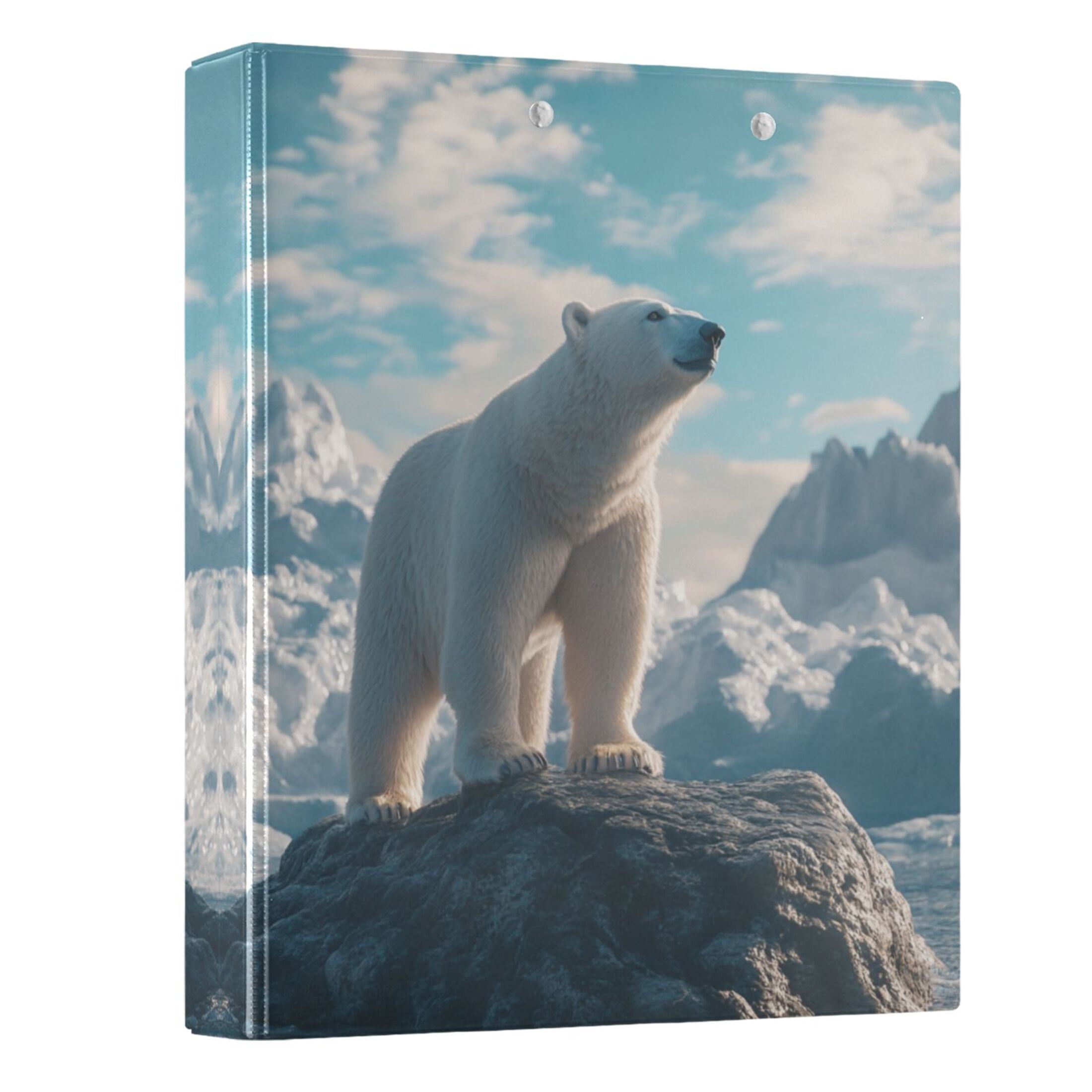 Durable 3 Ring Binder,1.5 Inch,Holds 220 Sheets,Presentation View for ...