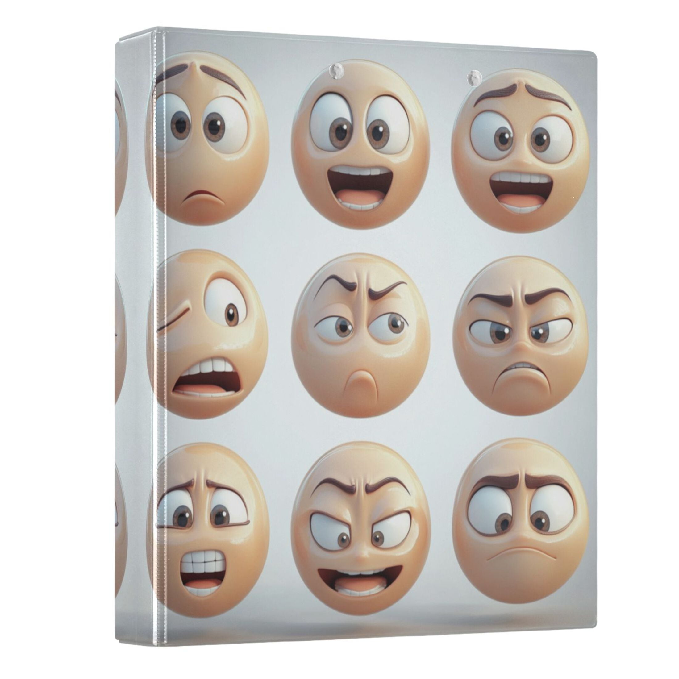 Durable 3 Ring Binder,1.5 Inch,Holds 220 Sheets,Presentation View for ...