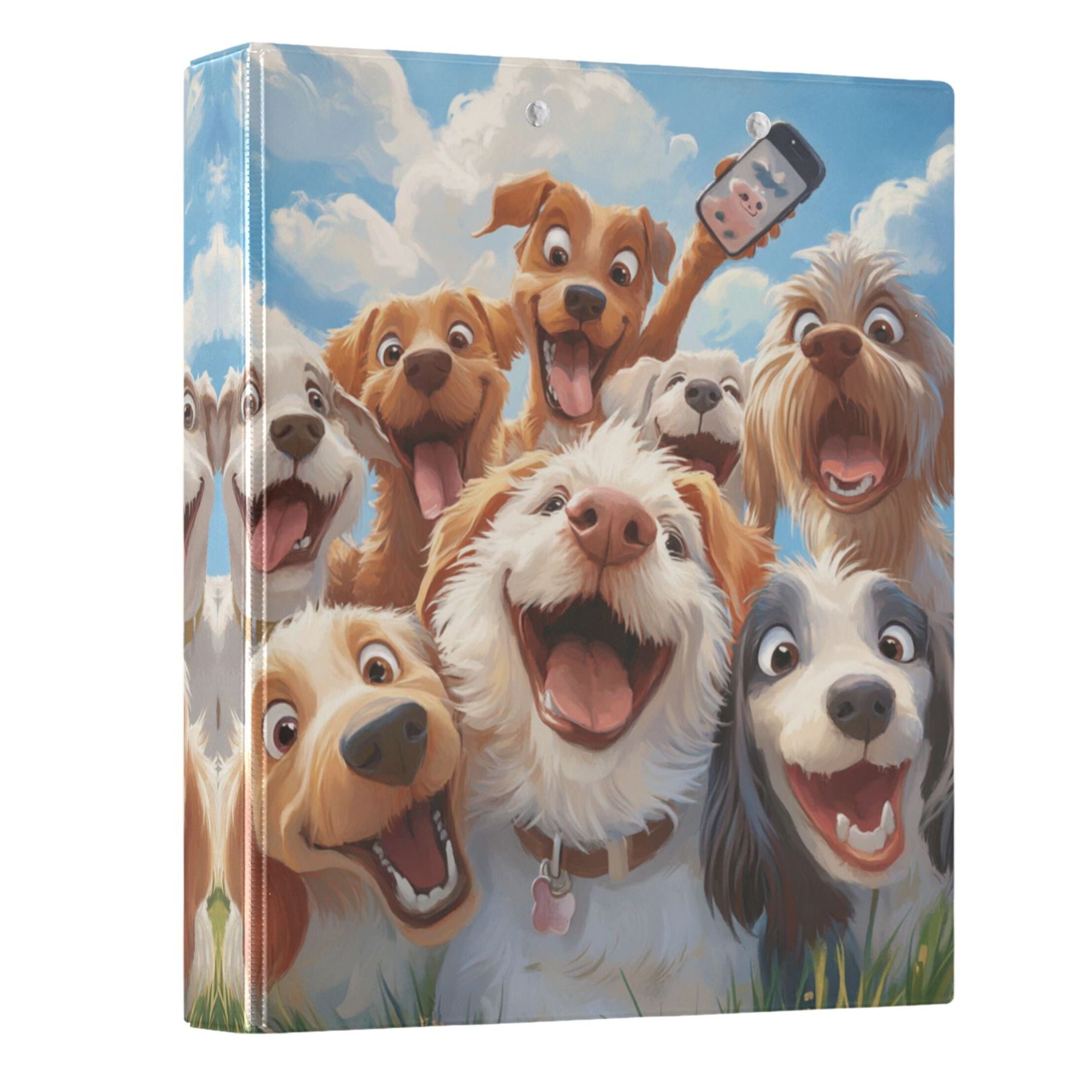 Durable 3 Ring Binder,1.5 Inch,Holds 220 Sheets,Presentation View for ...