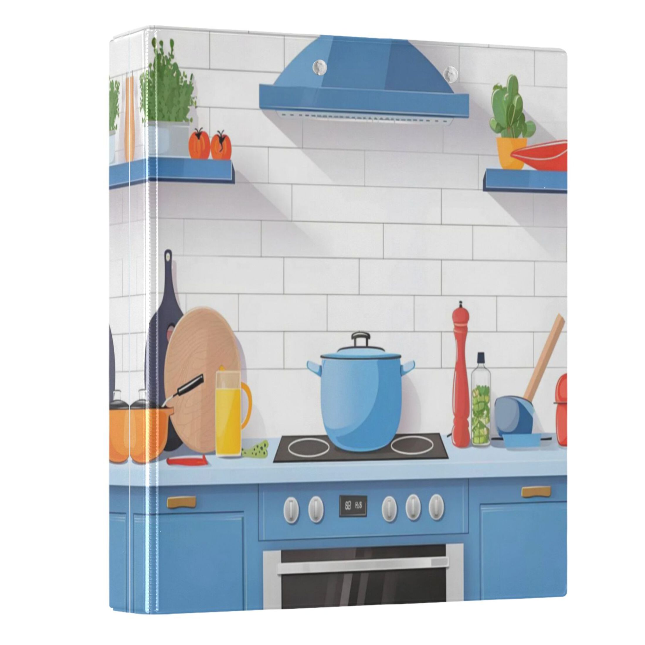 Durable 3 Ring Binder,1.5 Inch,Holds 220 Sheets,Presentation View for ...