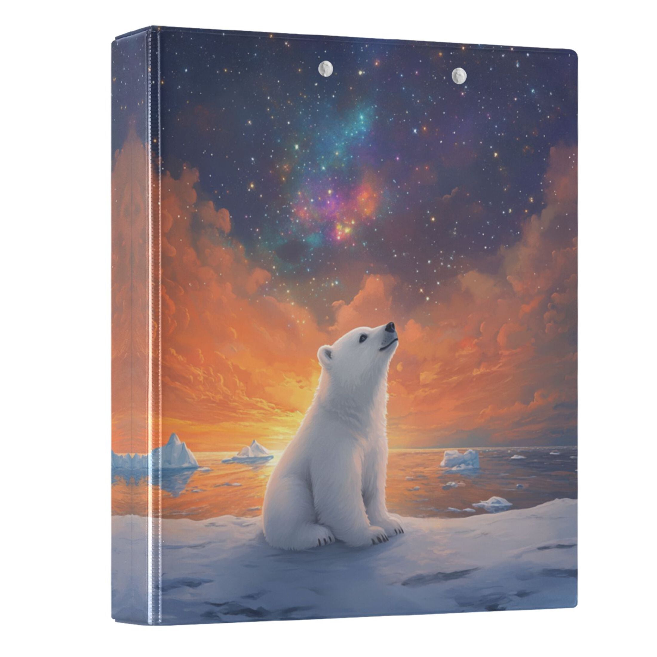 Durable 3 Ring Binder,1.5 Inch,Holds 220 Sheets,Presentation View for ...