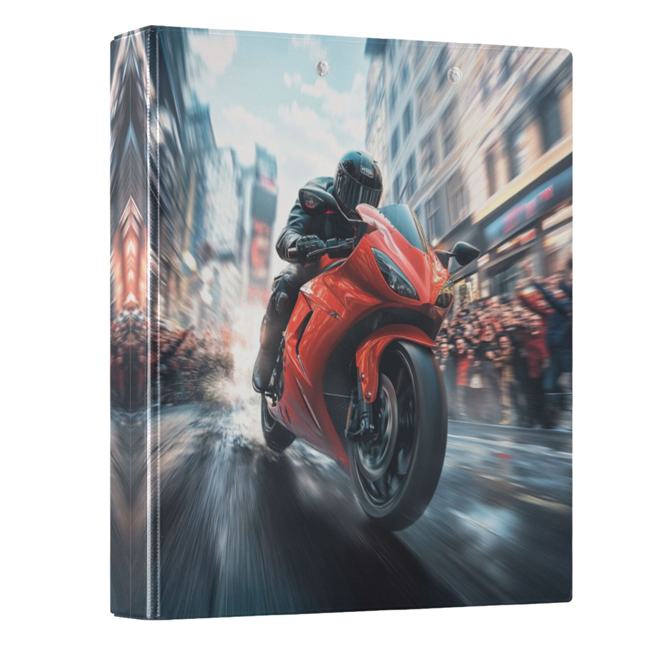 Durable 3 Ring Binder,1.5 Inch,Holds 220 Sheets,Presentation View for ...