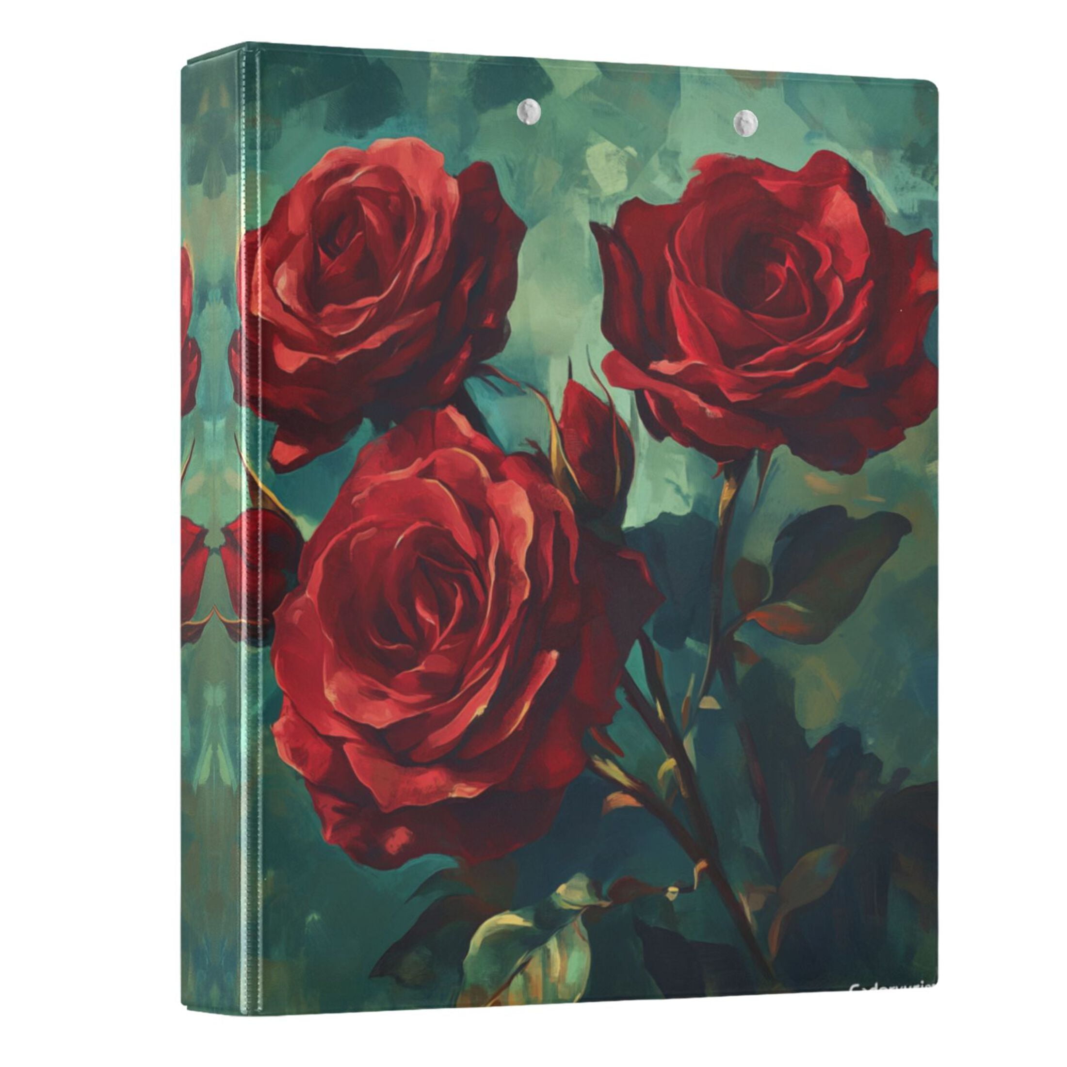 Durable 3 Ring Binder,1.5 Inch,Holds 220 Sheets,Presentation View for ...