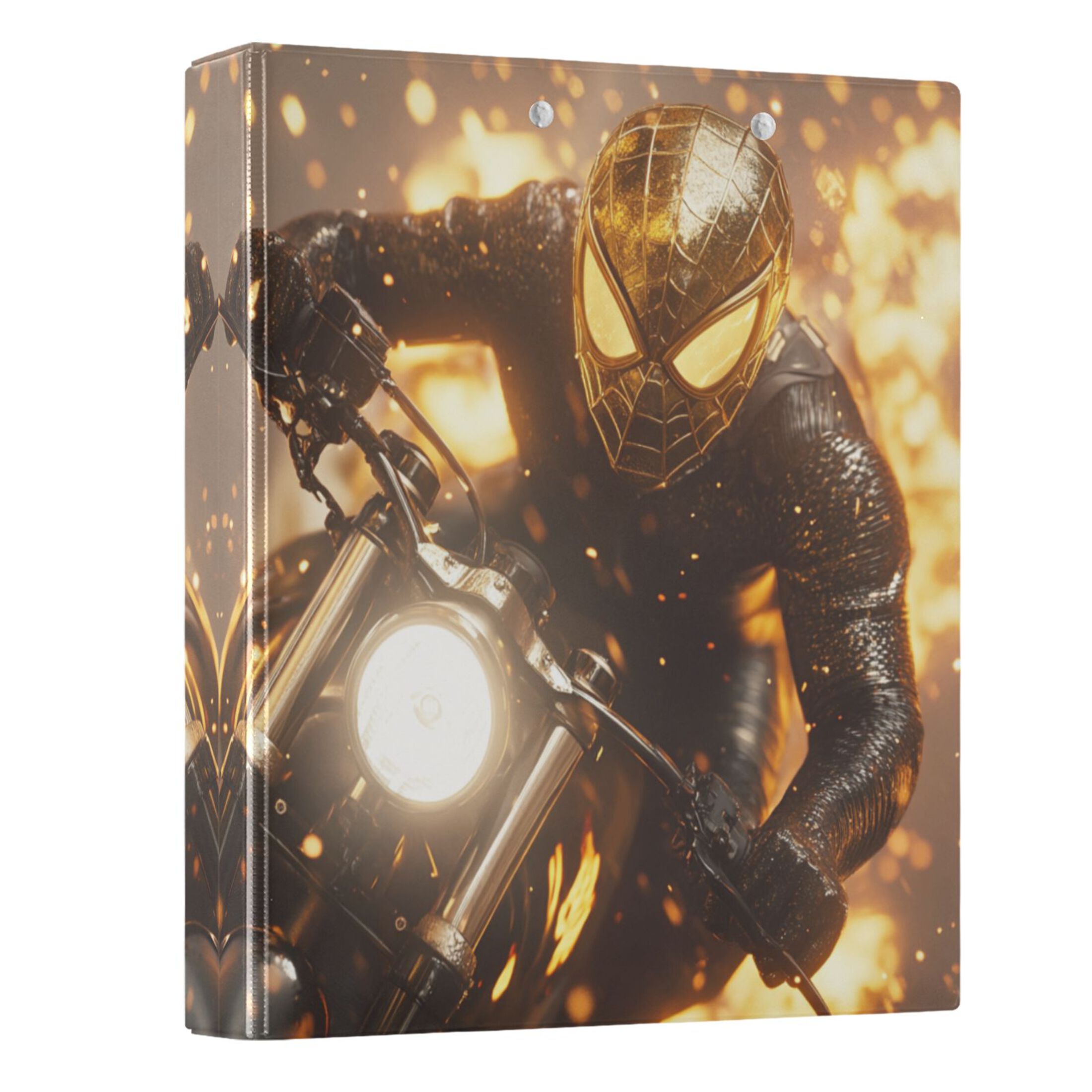 Durable 3 Ring Binder,1.5 Inch,Holds 220 Sheets,Presentation View for ...