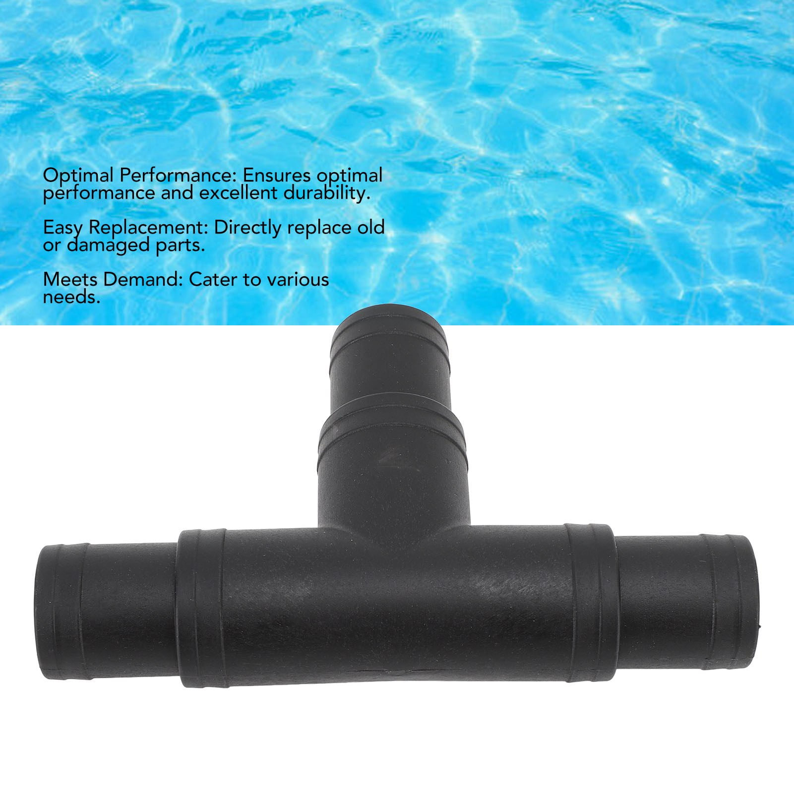 Durable 3,Way Pool Hose Connector, Easy Install, Plastic Adapter For ...