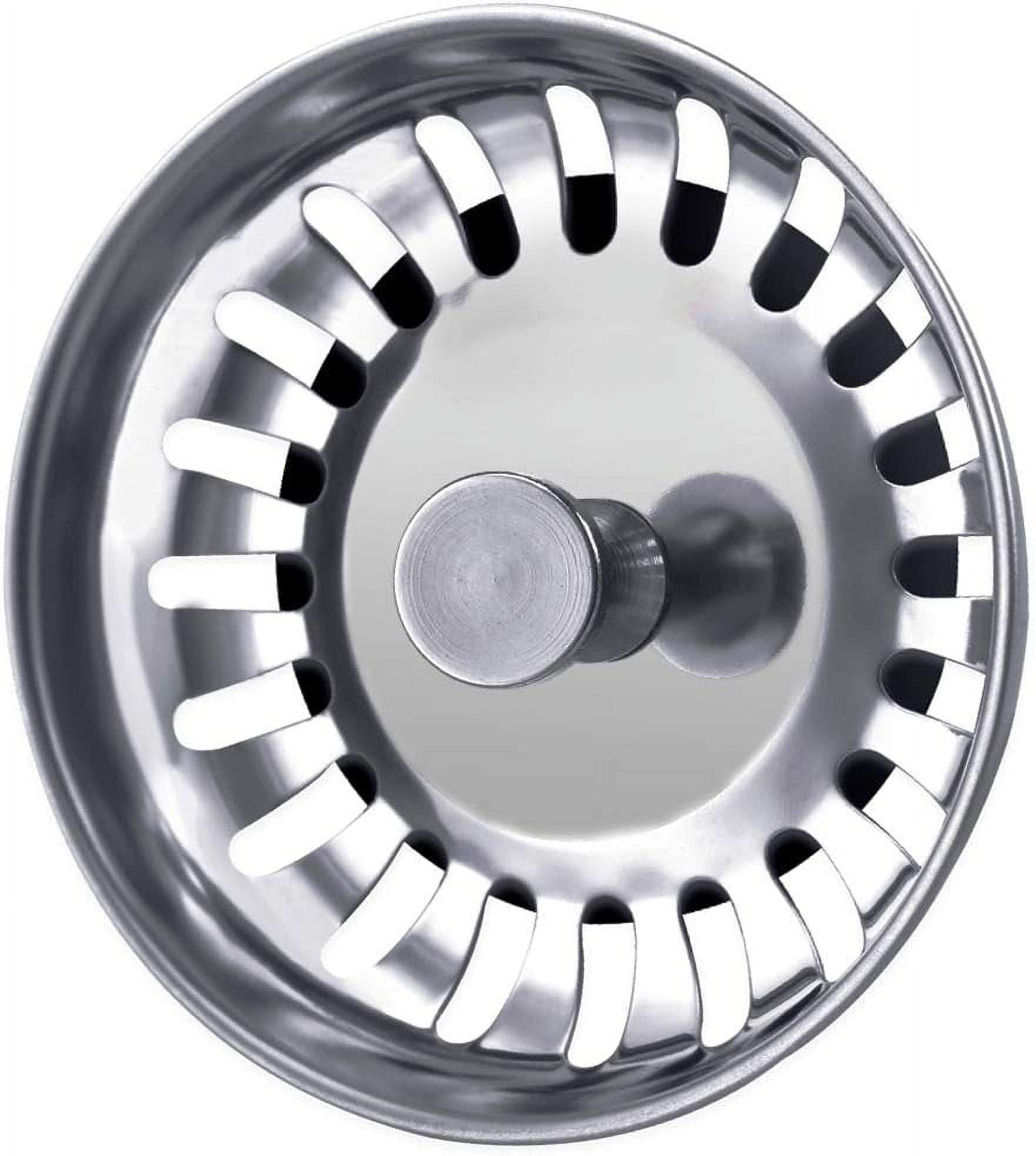 Durable 304 Stainless Steel Kitchen Sink Strainer, Prevent Clogged ...