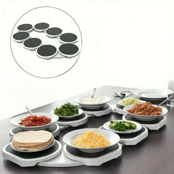 Durable 360 ° Expandable Turntable Tray - Easy To Assemble, Durable ...