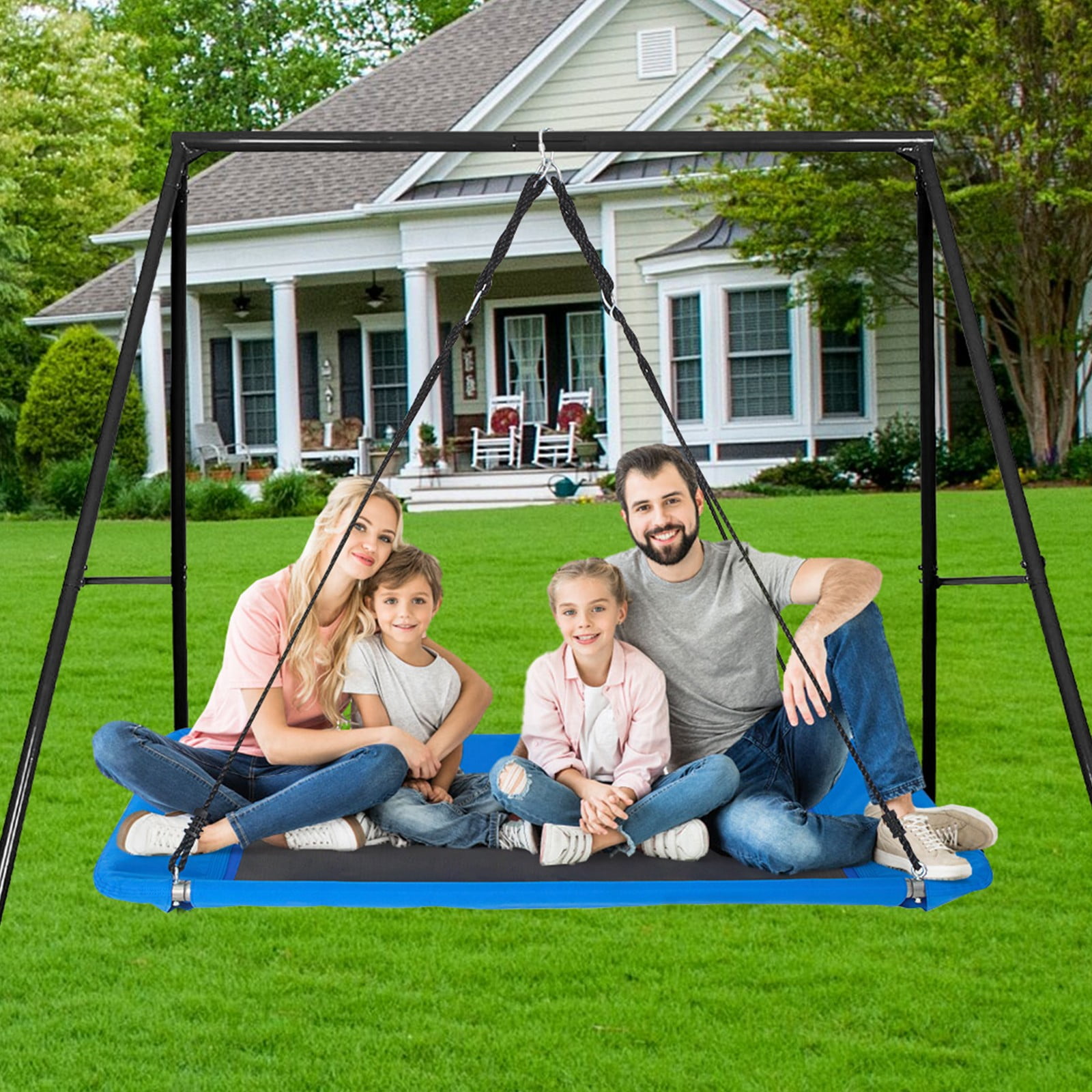 Durable 60 Inch Platform Swing For Kids In Vibrant Colours 700lbs ...