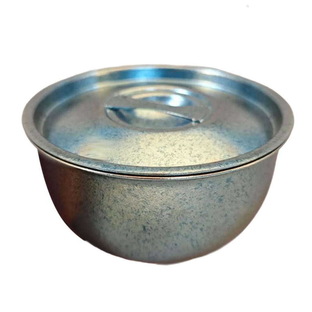 Durable 600ml Metal Food Container With Secure Lid Stable Lunch ...