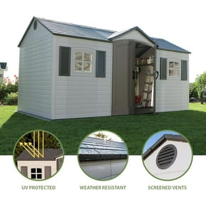 Lifetime 8 X 15 Storage Shed