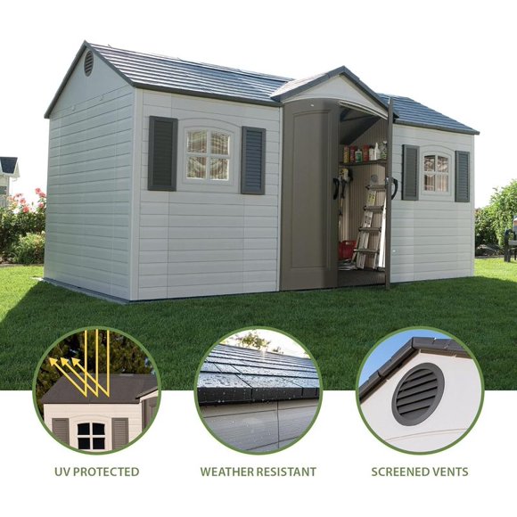 Lifetime 8 X 15 Storage Shed