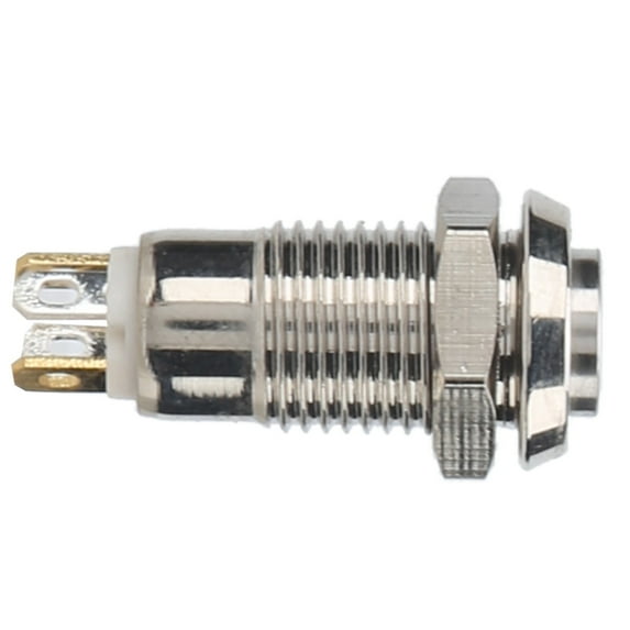 Durable 8mm Push Button Switch, IP65 Rated, 1A, Stainless Steel, Easy ...