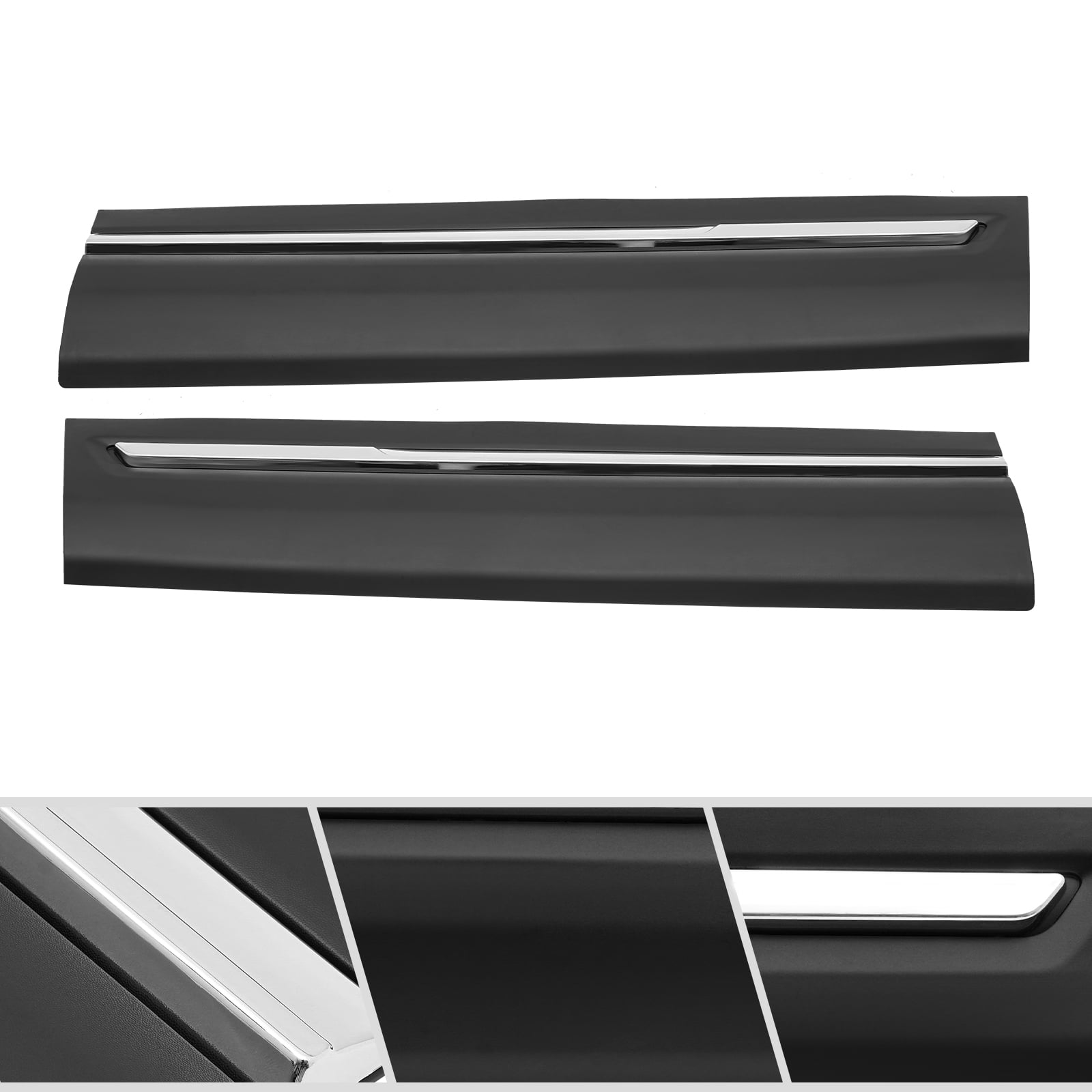 Durable ABS Fender Molding Trim for 16-19 FORD Explorer, Protects from ...