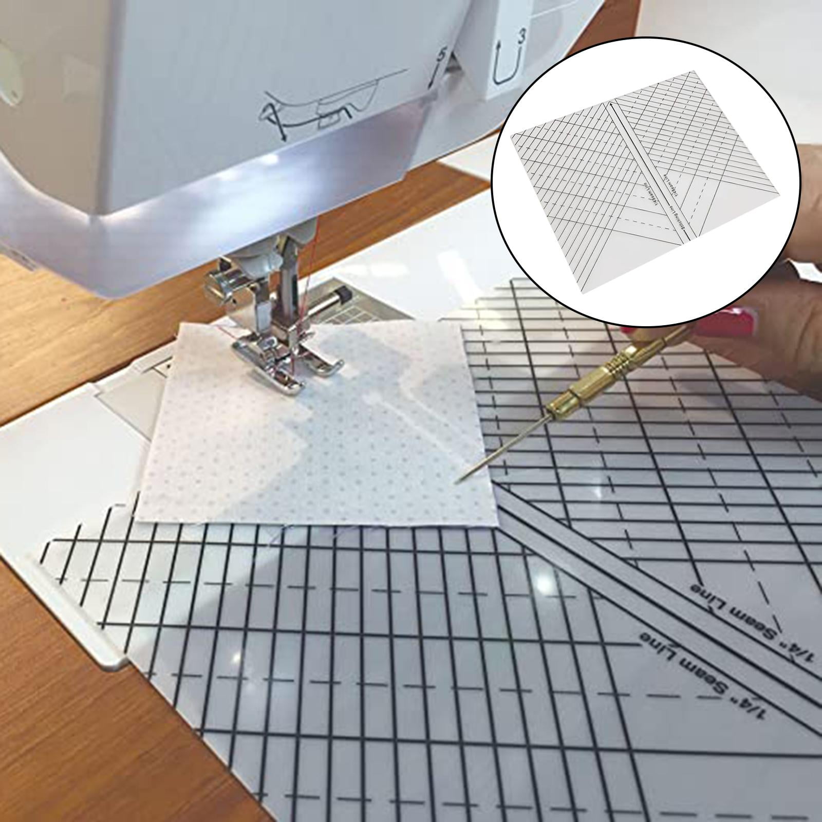 Durable Acrylic Sew Straight Ruler Templates Dressmaker Tailor Tool DIY ...