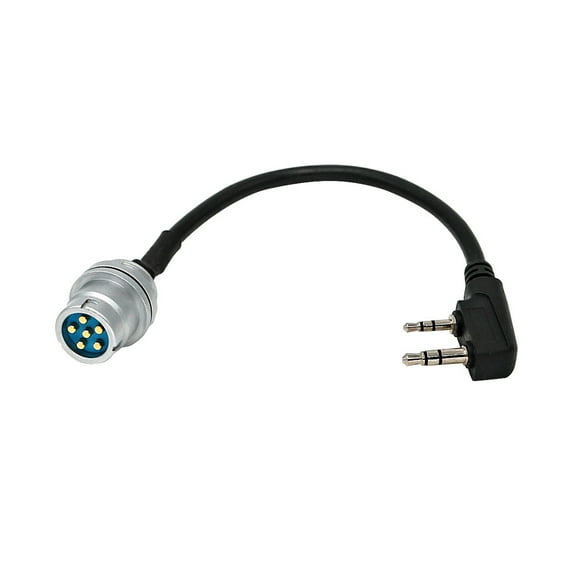 Durable Adapter Cable 6-pin for AN/PRC 148 152 152A Walkie-Talkie, Easy ...