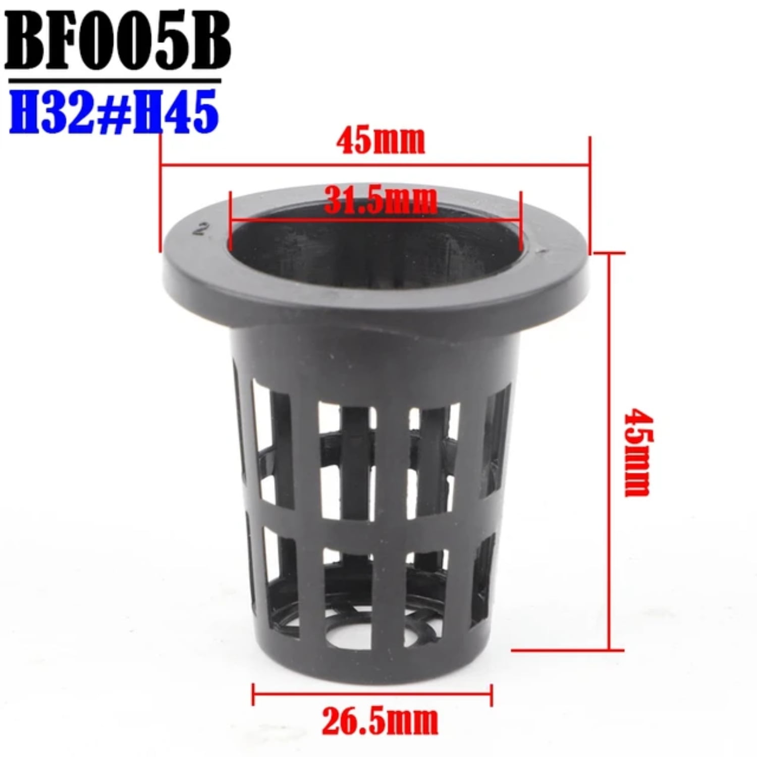 Durable Aeroponic Veg Planter Clone Mesh Pots for Indoor Gardening ...