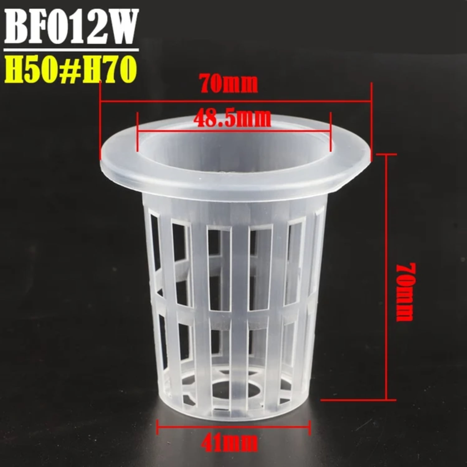 Durable Aeroponic Veg Planter Clone Mesh Pots for Indoor Gardening ...