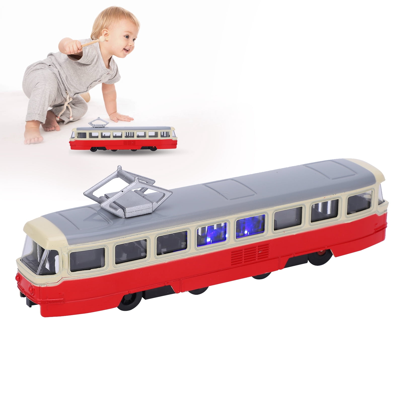 Durable Alloy Die,Cast Car, Pull Back Go, Features Lights Sound, Ideal ...
