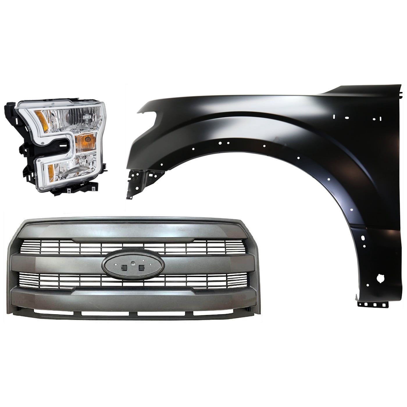 Durable Aluminum Fender Quarter for Panel for Ford for F-150 for Truck ...