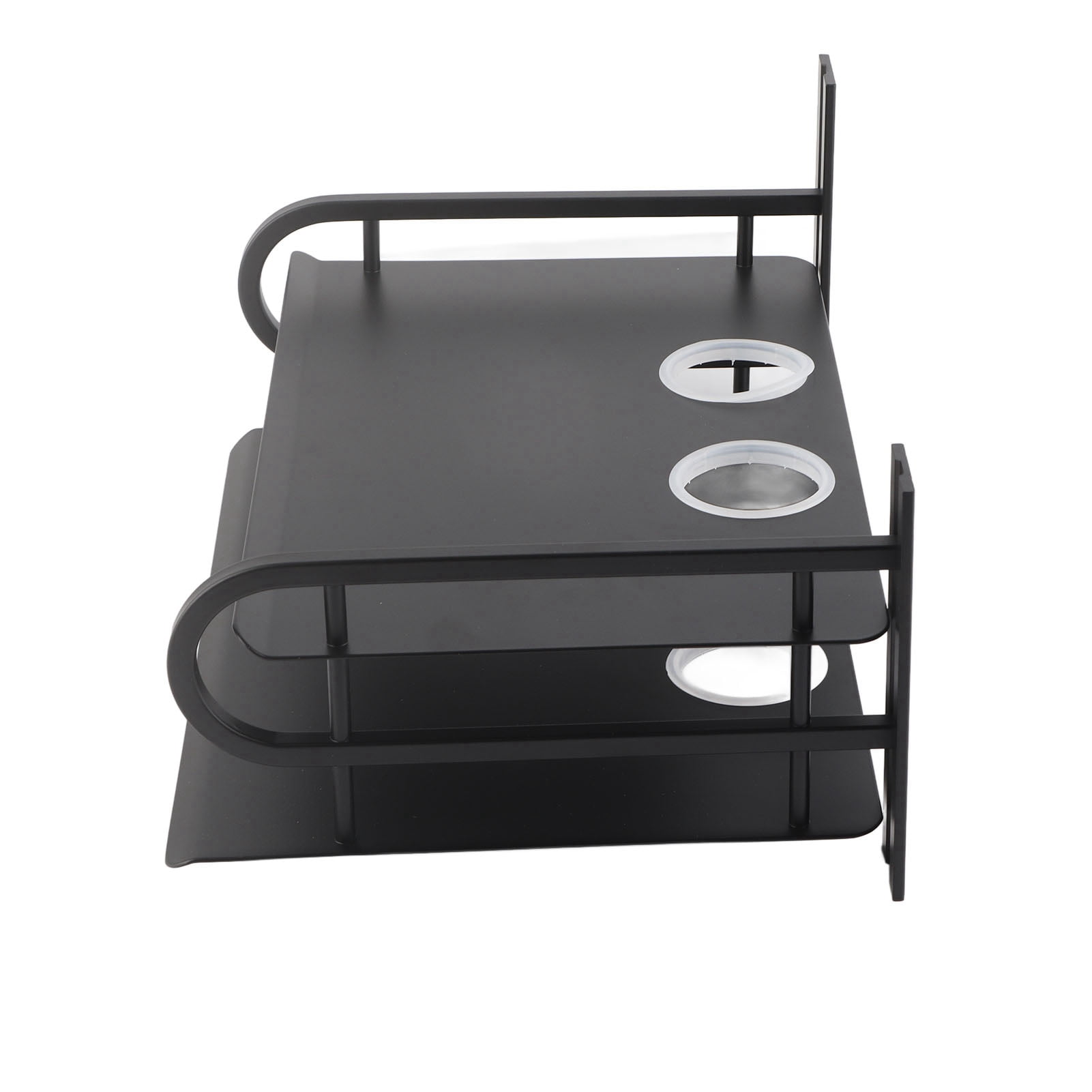 Durable Aluminum TV Box Shelf, Double Layer Wall Mount For Router, DVD ...