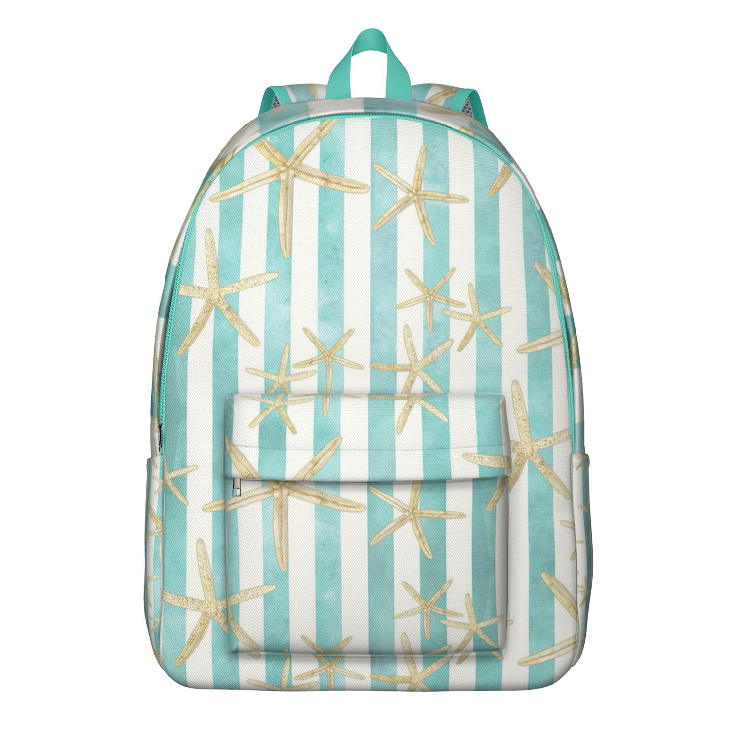 Durable Backpack with Seahorse and Marine Life Print, Ideal Gift for ...