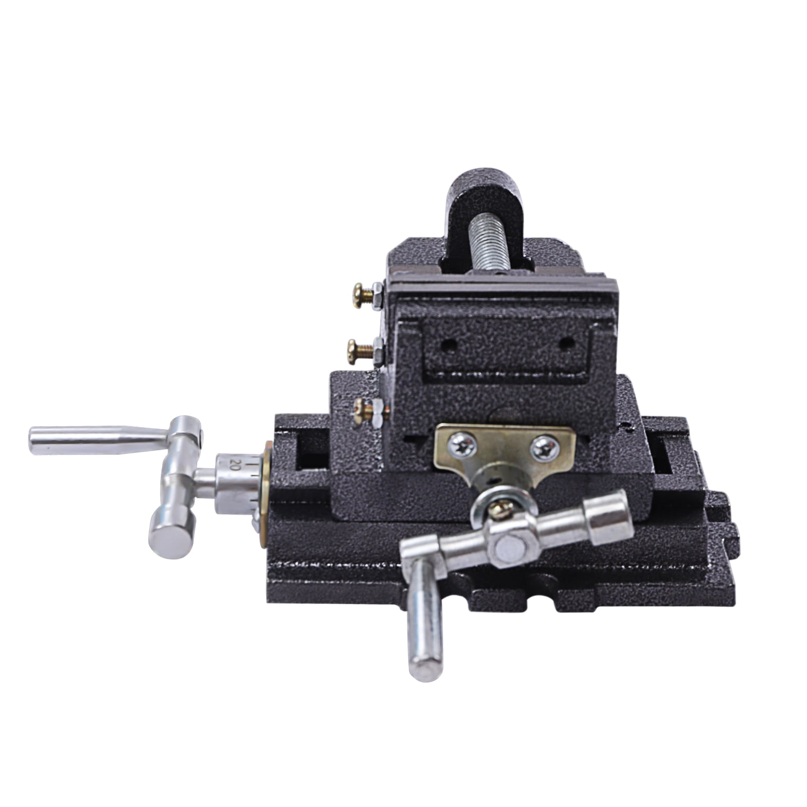 Durable Bench Vise Clamp with Precise Scale, Bi-Directional Jaw ...