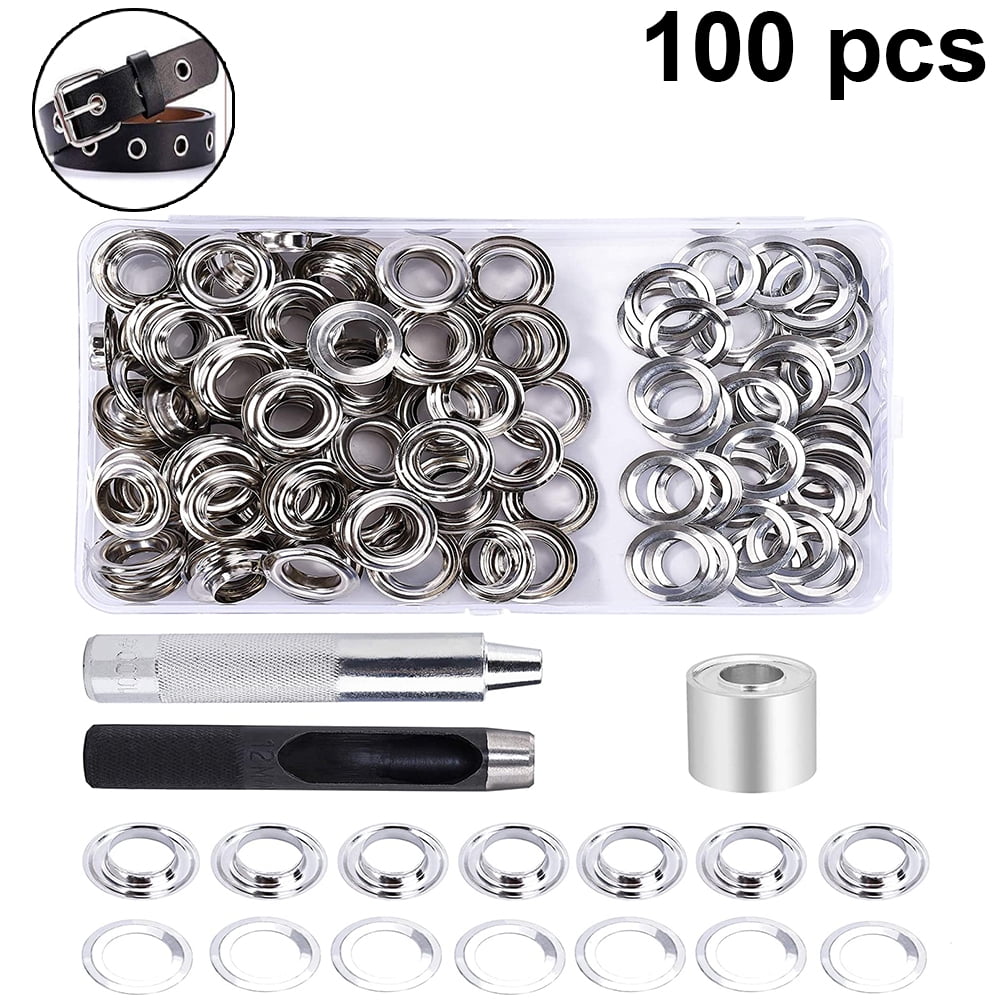 Durable Buttonholes Kit, Grommet Tool Kit With Metal Eyelets And ...