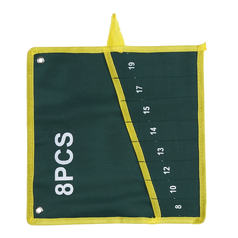 Durable Canvas Tool Storage Bag With 6 Pockets For Spanners & Hand ...
