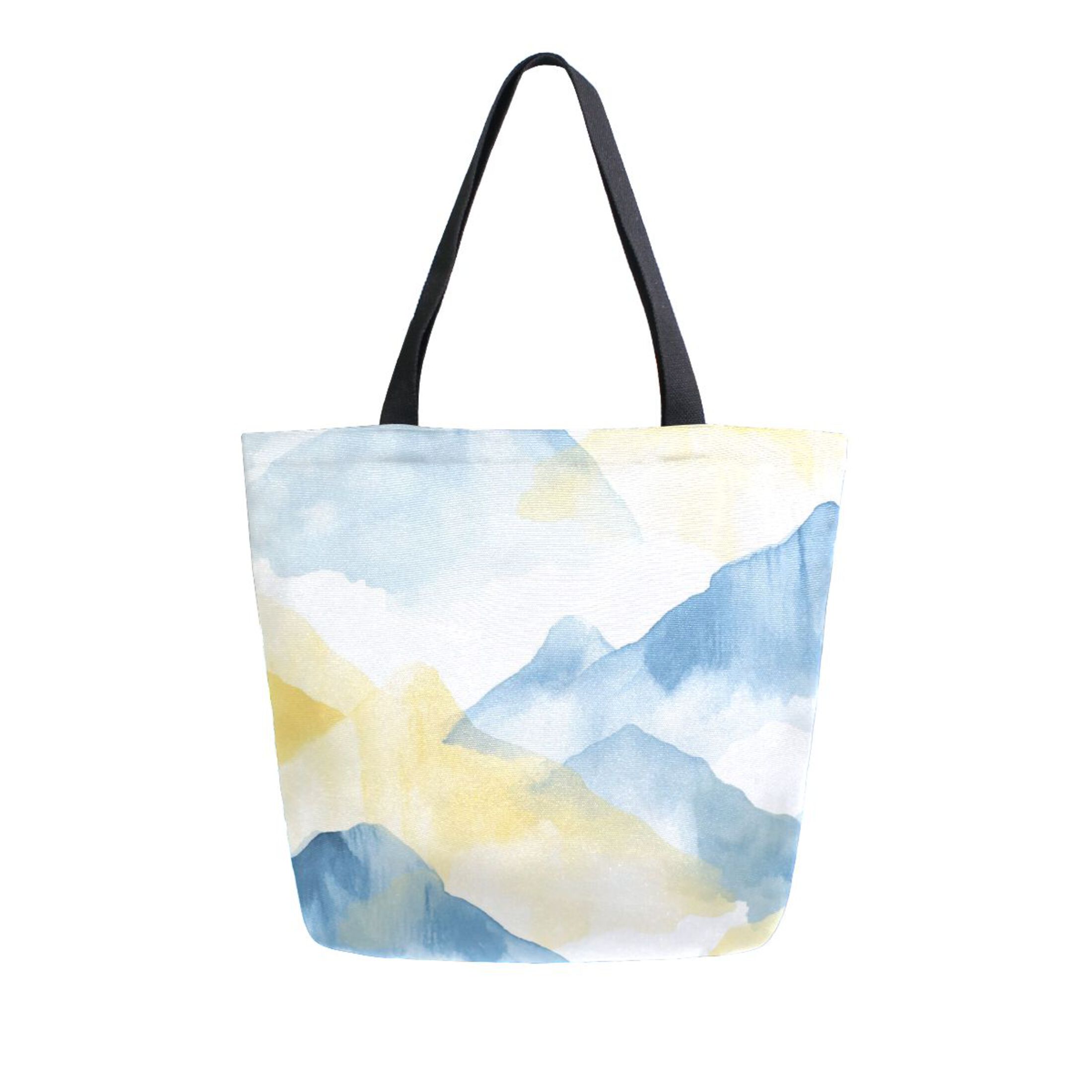 Durable Canvas Tote Bag with Zip Pocket Bags for Woman Shoulder ...