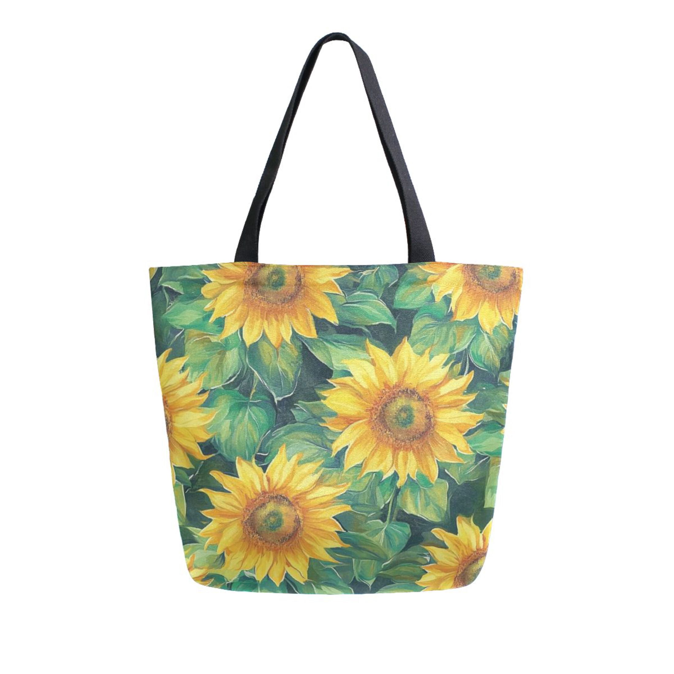Durable Canvas Tote Bag with Zip Pocket Bags for Woman Shoulder ...