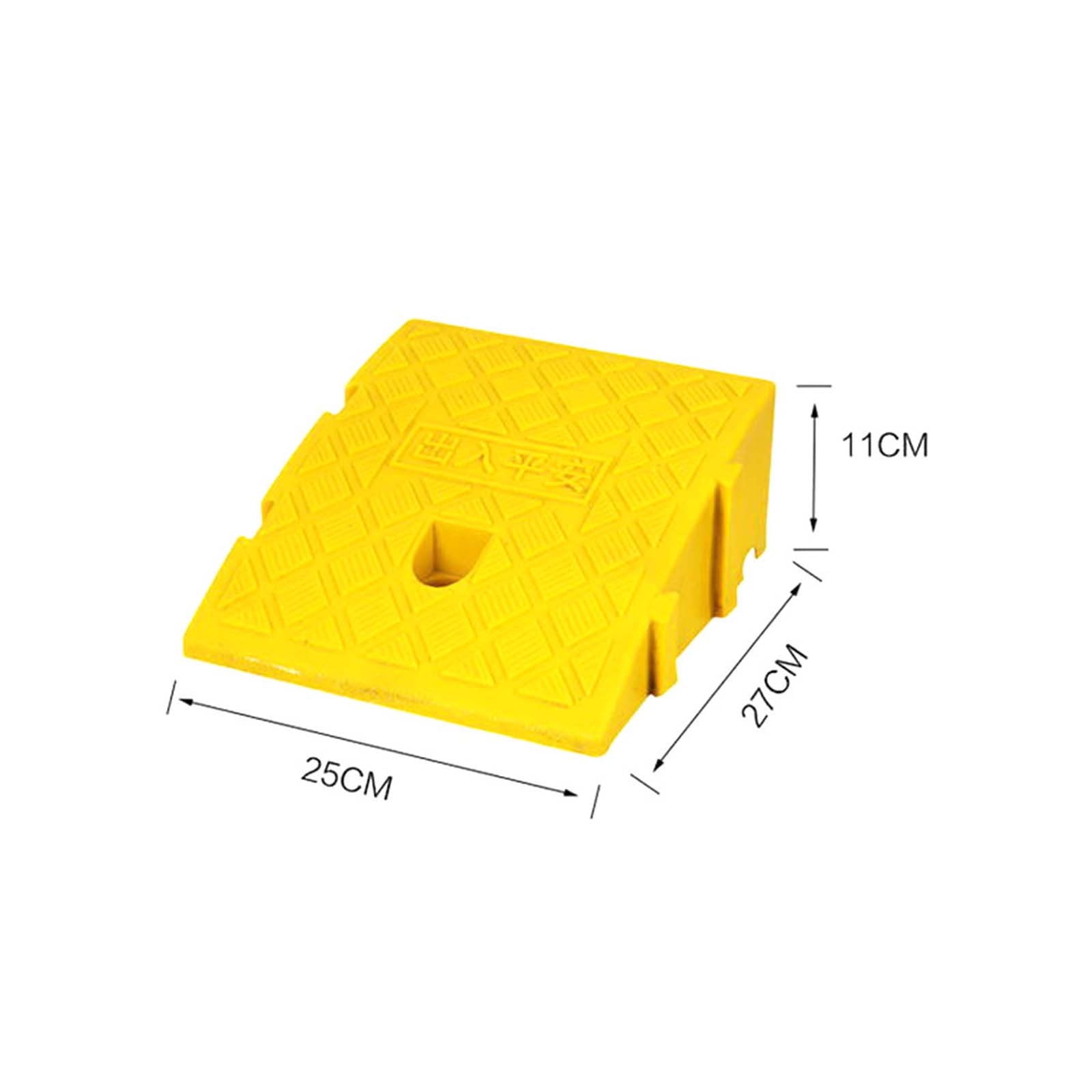 Durable Car Slope Pad for Easy Curb Access, Portable Lightweight Ramp ...