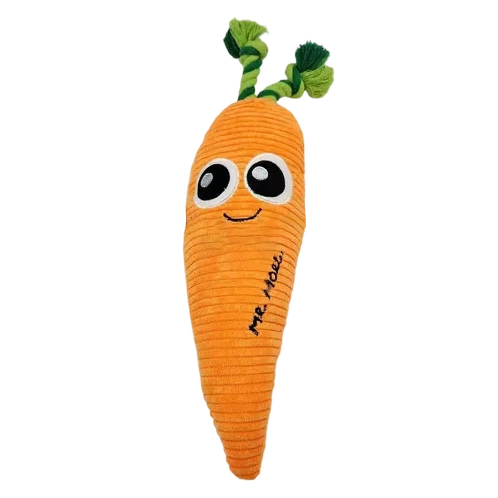 Chew Toys for Carrot Shape 2in1 Soft Rubber Toy for Dogs Cats Durable ...