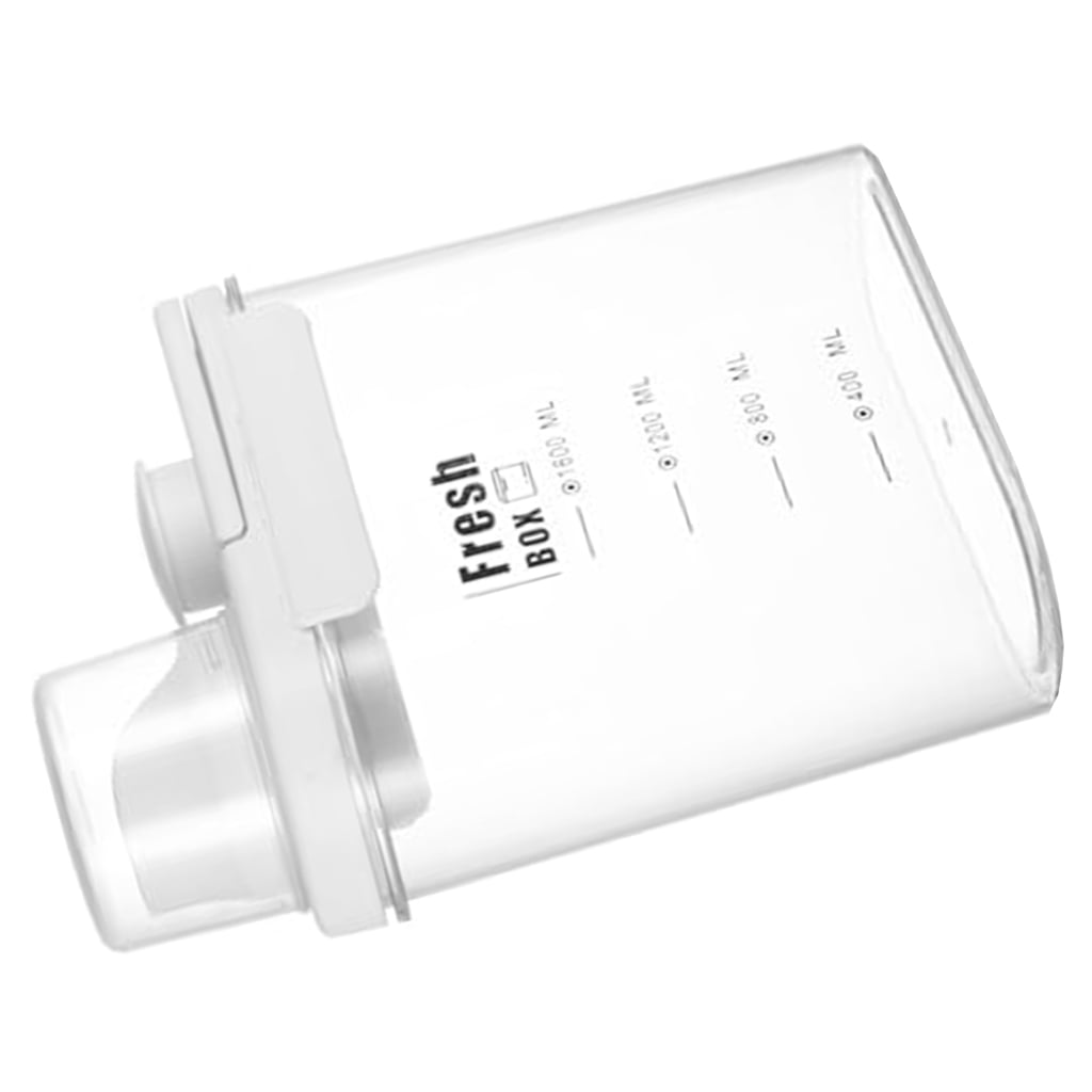 Durable Clear Storage Container With Measuring Marks And Spill Proof ...