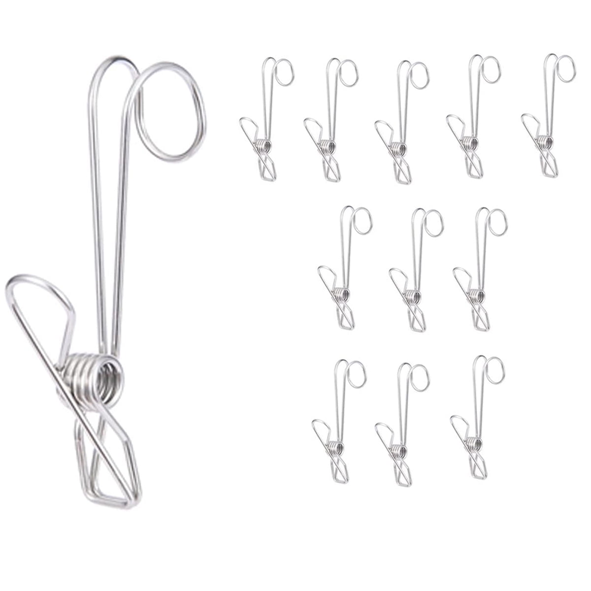 Durable Clothes Pegs, Smooth Beautiful Design Stainless Steel Clothes ...