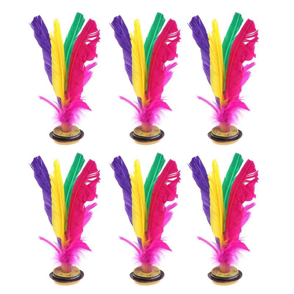 Durable Colorful Outdoor Feathers Chinese Jianzi Kick Shuttlecock Foot ...