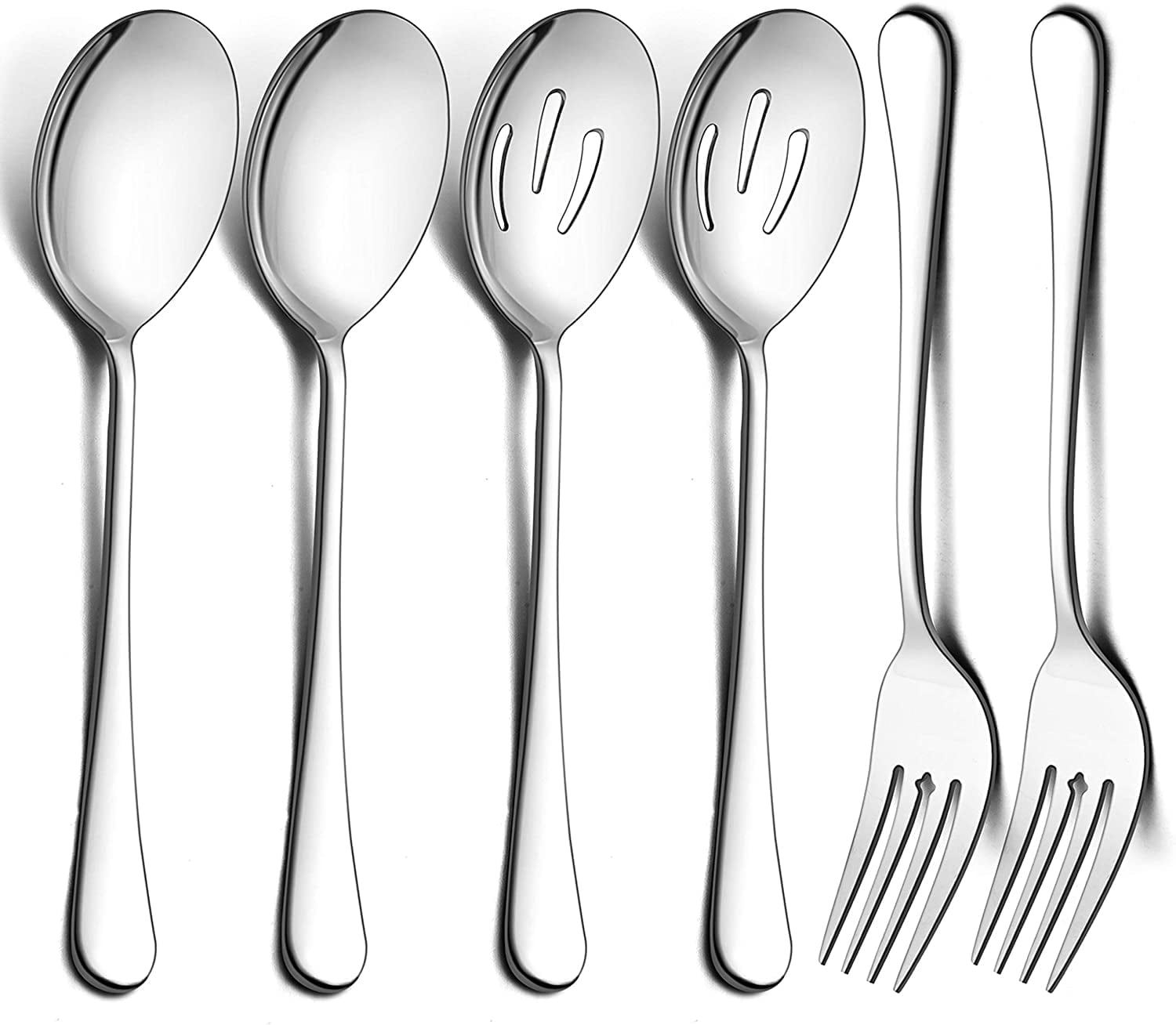 Durable Construction Stainless Steel Large Serving Spoons, Classic ...