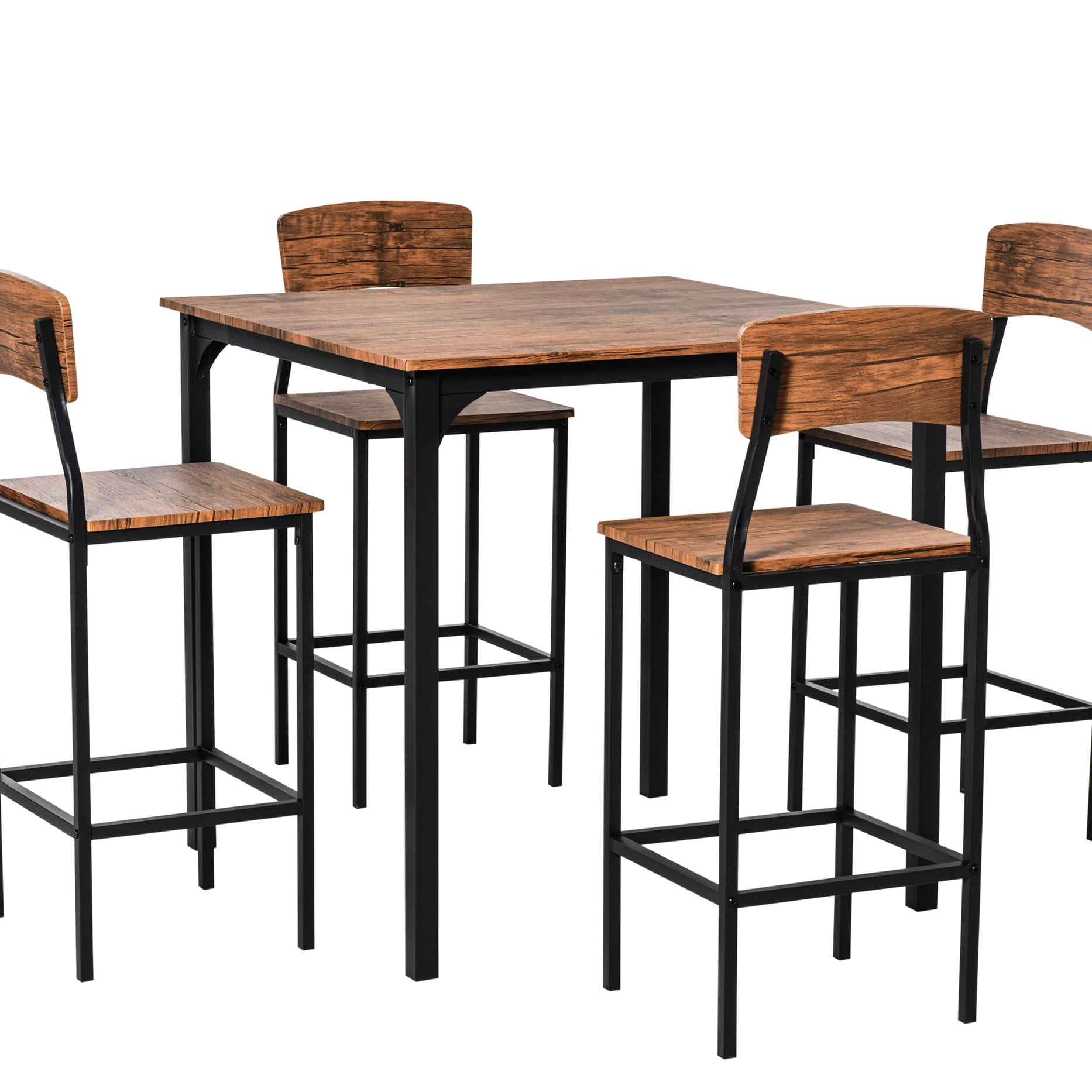 Durable Construction for Daily Use - Rely on This Bar Table Set for ...
