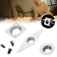 Durable Cutters Inserts Set for Wood Lathe Tungsten Carbide Turning ...
