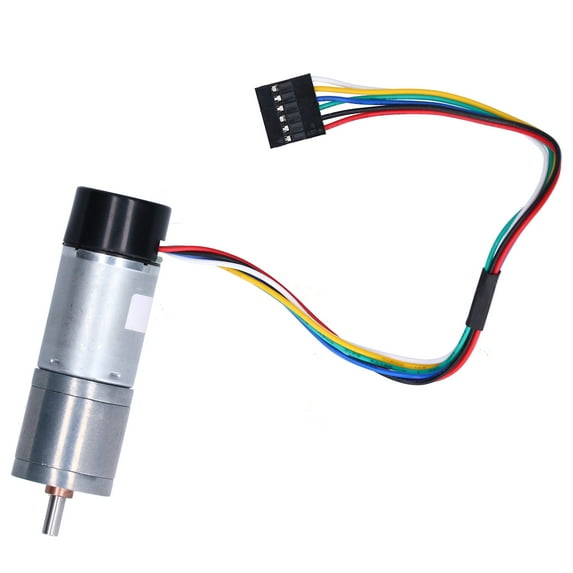 Durable DC Motor w/ Encoder, Ideal for Self,Balancing Vehicles, DIY ...