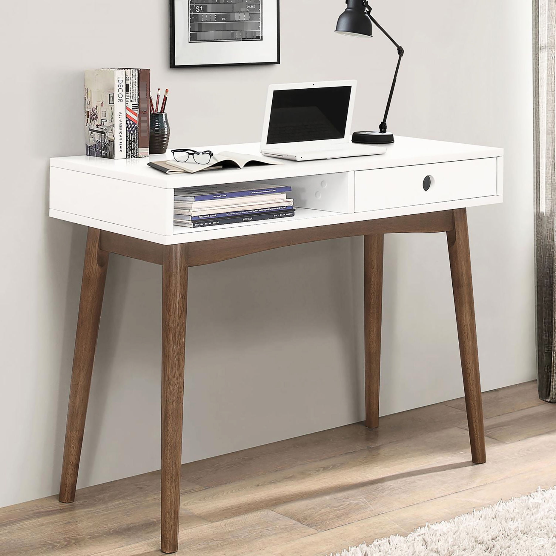 Durable Desk with Drawer+Aesthetic Design”-“Long-Term Office+Enhance ...