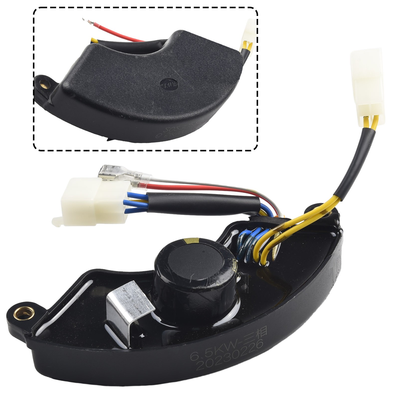 Durable Diesel Generator Voltage Regulator Metal + Plastic 3 Phase AVR ...