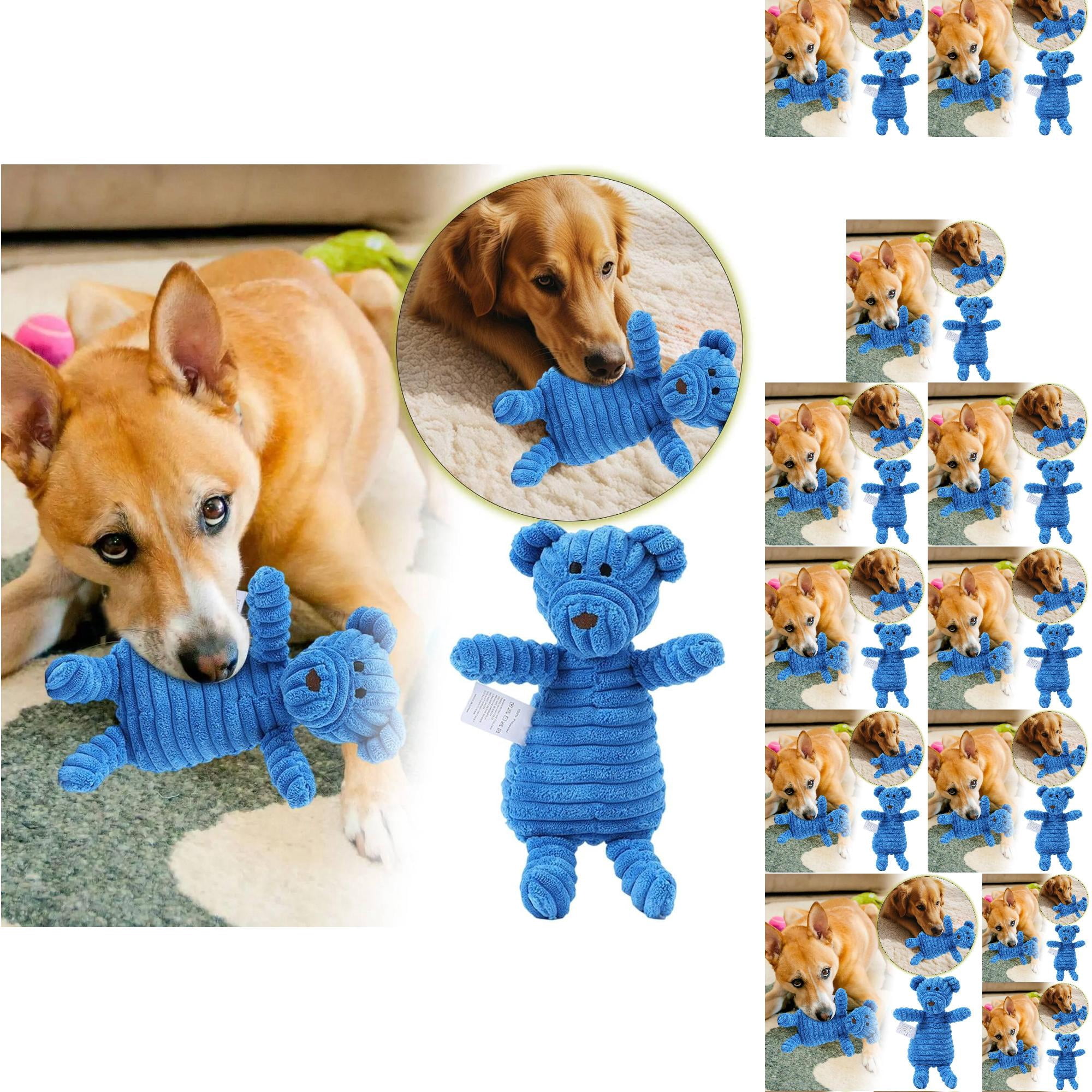 Durable Dog Chew Toy Bear Pet Teething Puppy Interactive Indoor Outdoor ...