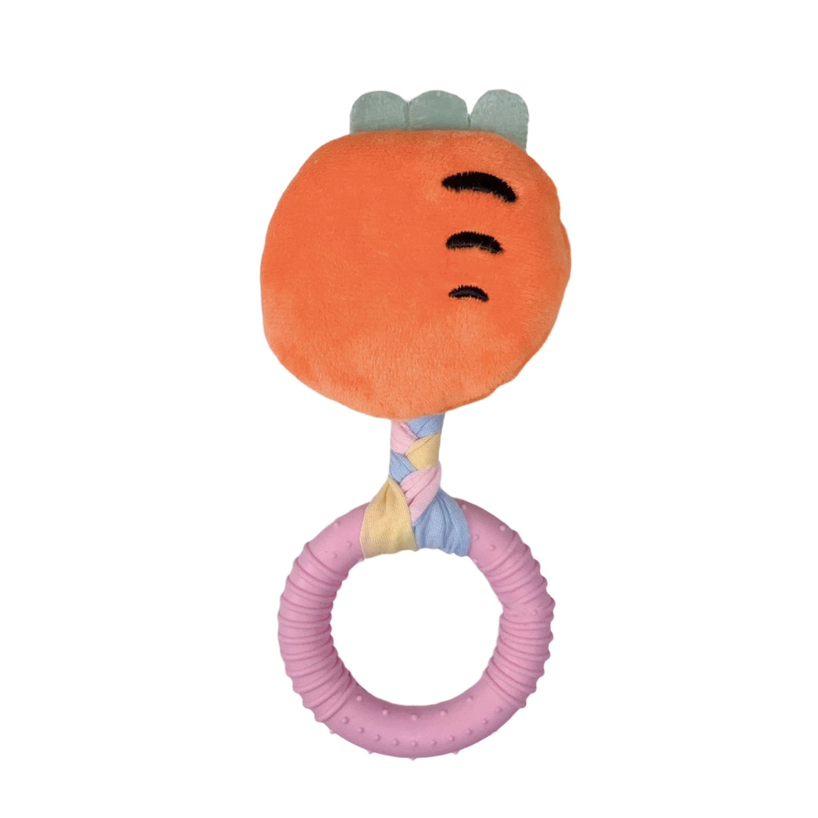 Durable Dog Chew Toys with Squeakers, Plush & Rubber Teething Rings for ...